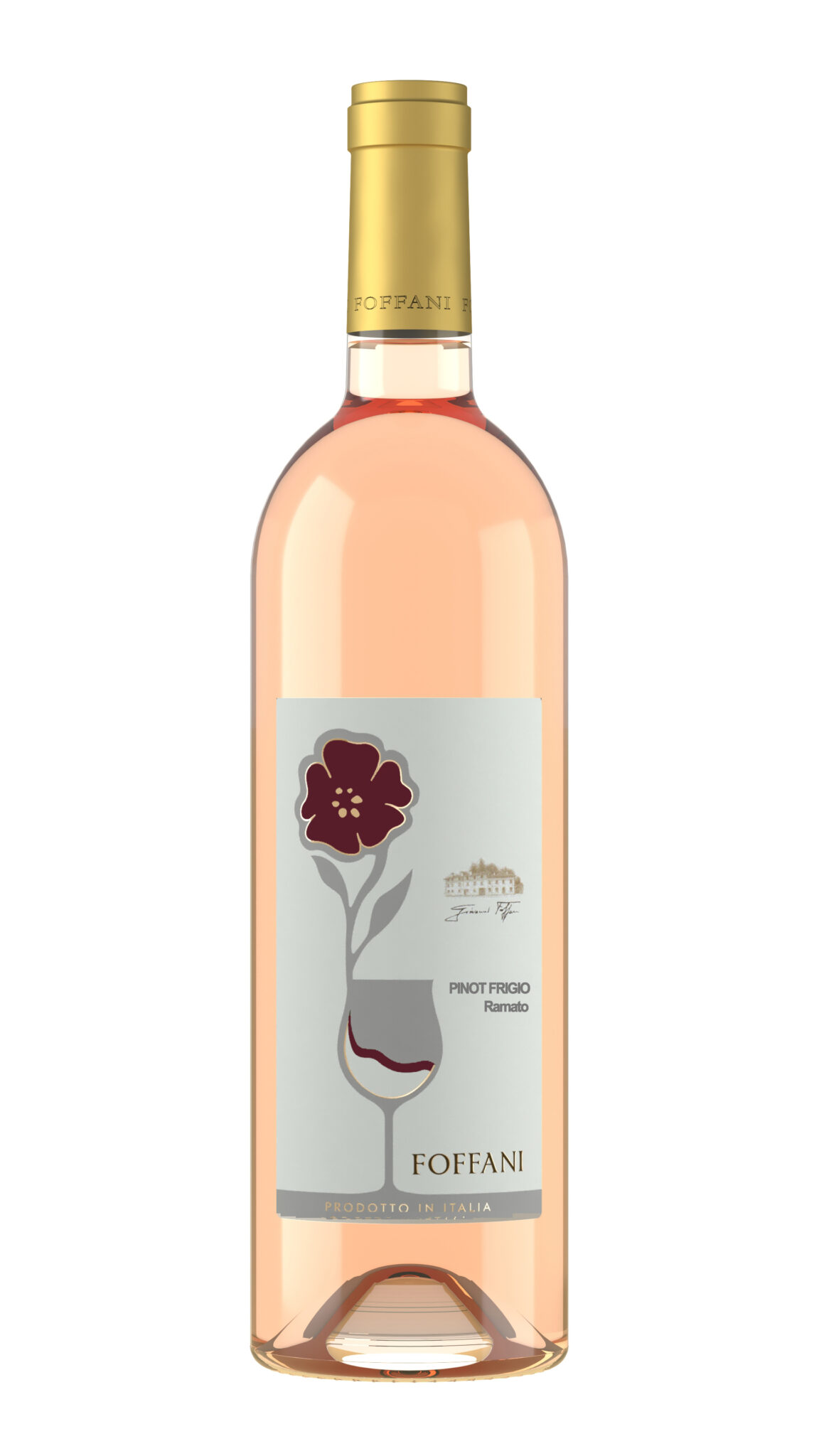 Pinot Grigio Ramato, appena scuro da macerazione delle bucce